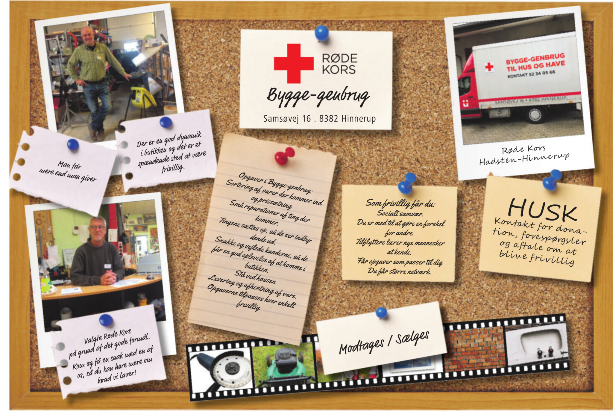 Røde Kors - Bygge-genbrug til hus og have