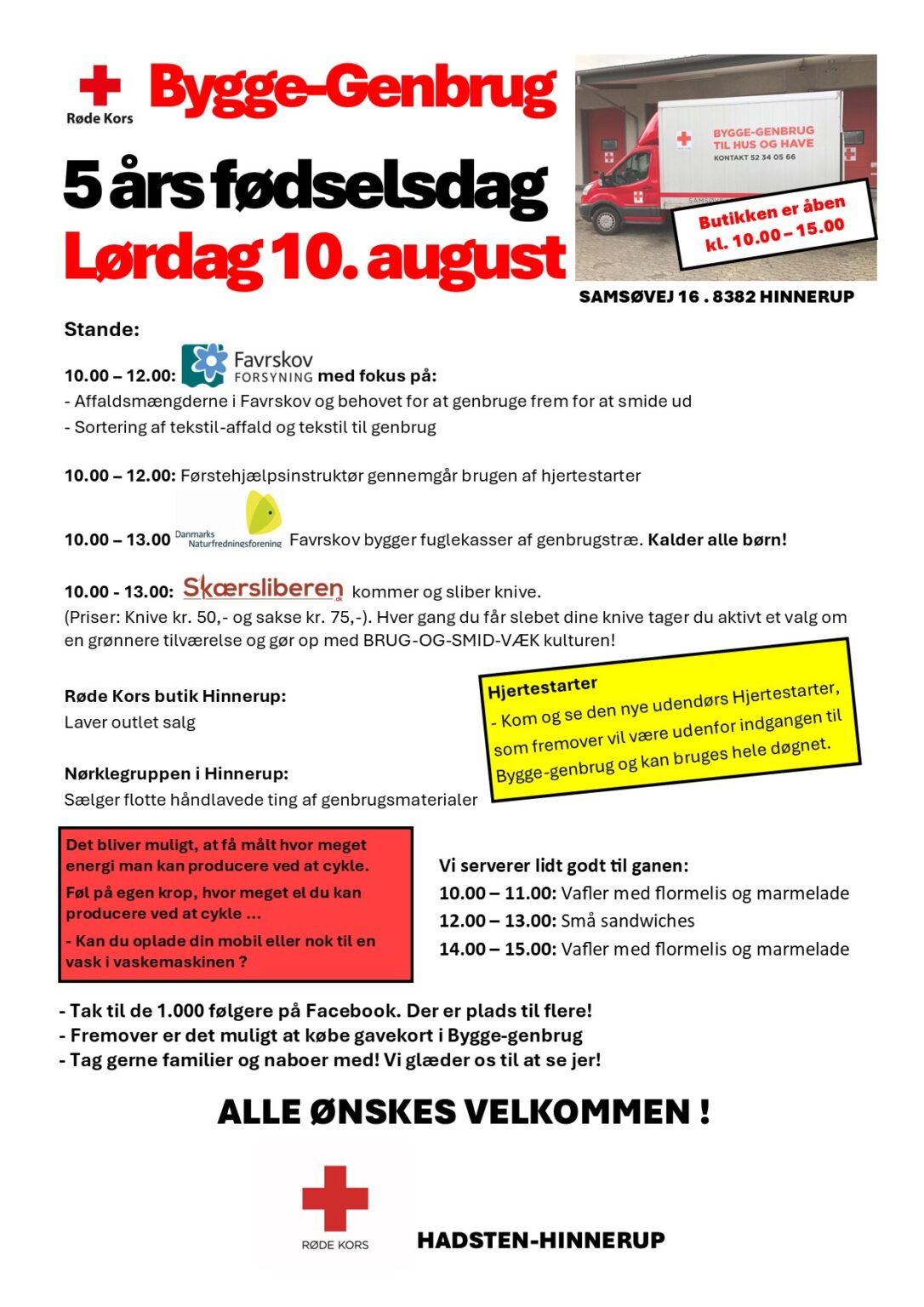 Bygge-genbrug fylder 5 år den 10. august!